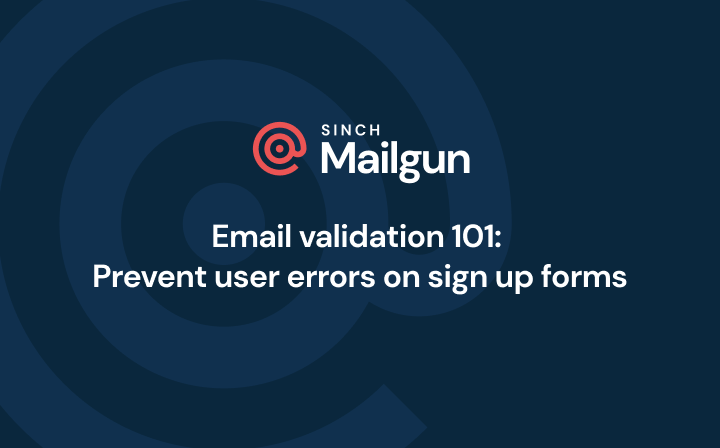 Email Validation 101: Prevent User Errors On Sign Up Forms ...